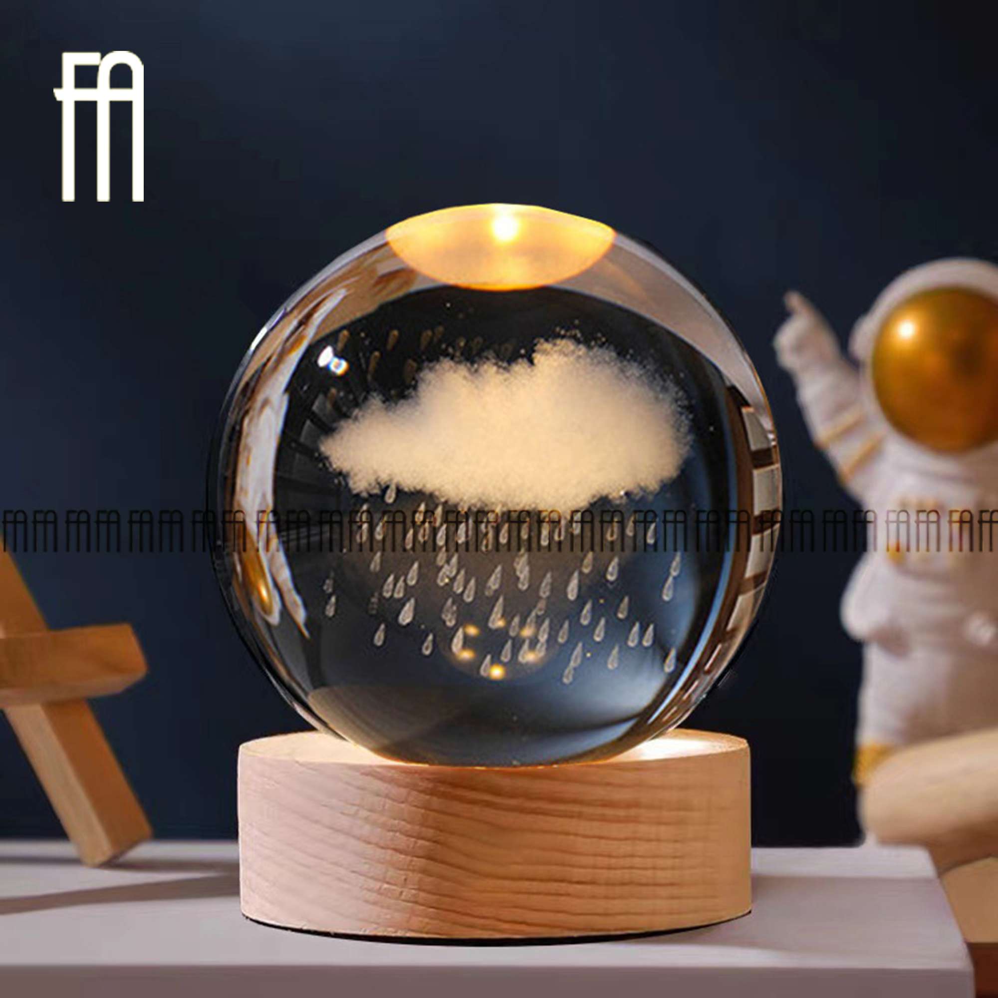 BEST CLOUD ROUND SHAPE CYSTAL BALL - Fashion Asthetics BD