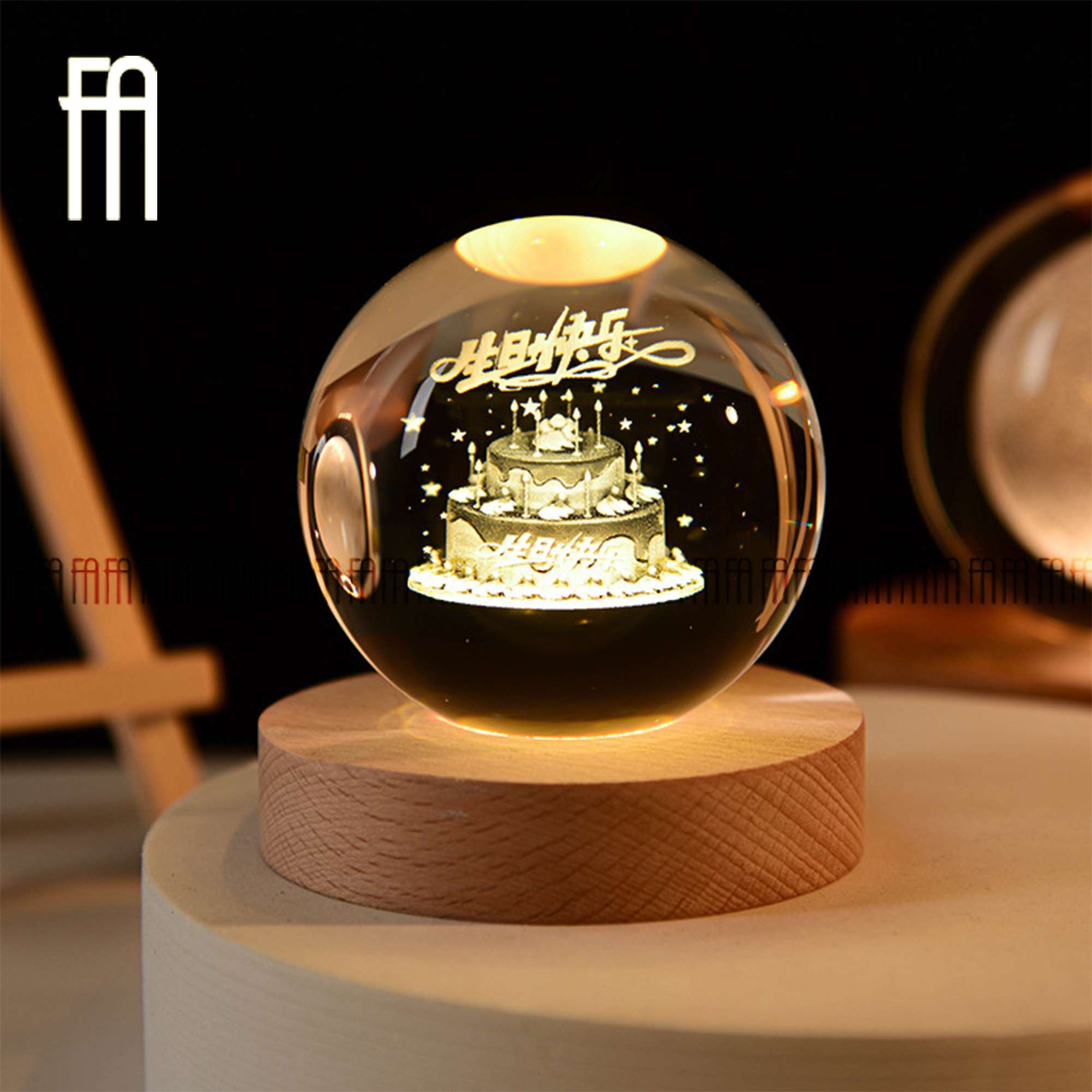 BEST HAPPY BIRTHDAY GIFT CRYSTAL BALL - Fashion Asthetics BD